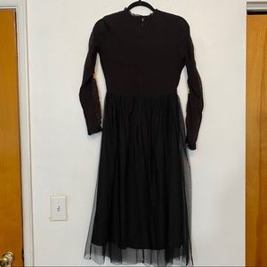 Modcloth | Dresses | Modcloth Folklore Embroidered Long Sleeve Dress ...